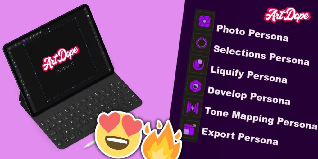 Exploring Personas | An Affinity Photo IPad Tutorial | Edits 101