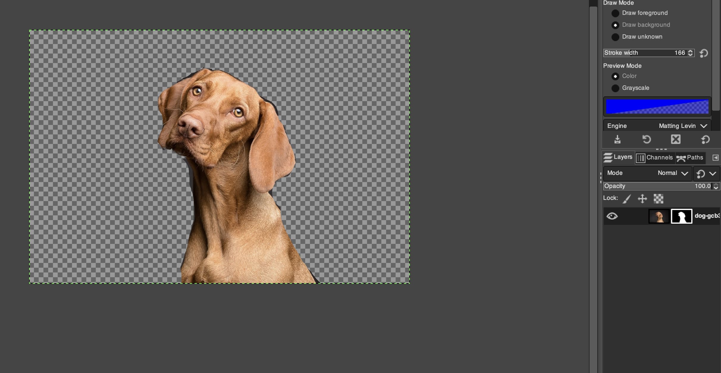 Remove Background & Make It Transparent In GIMP