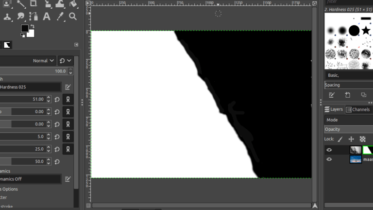 How to Mask in GIMP
