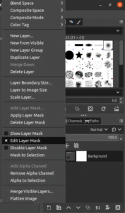 How to Mask in GIMP