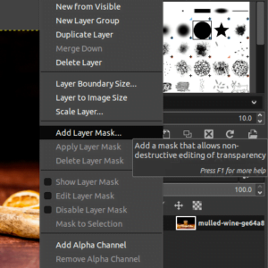 How to Mask in GIMP