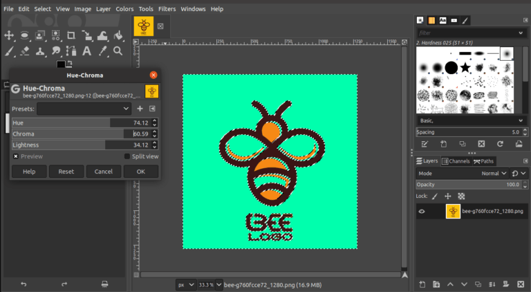 How to Change or replace Colors in GIMP to Another in GIMP