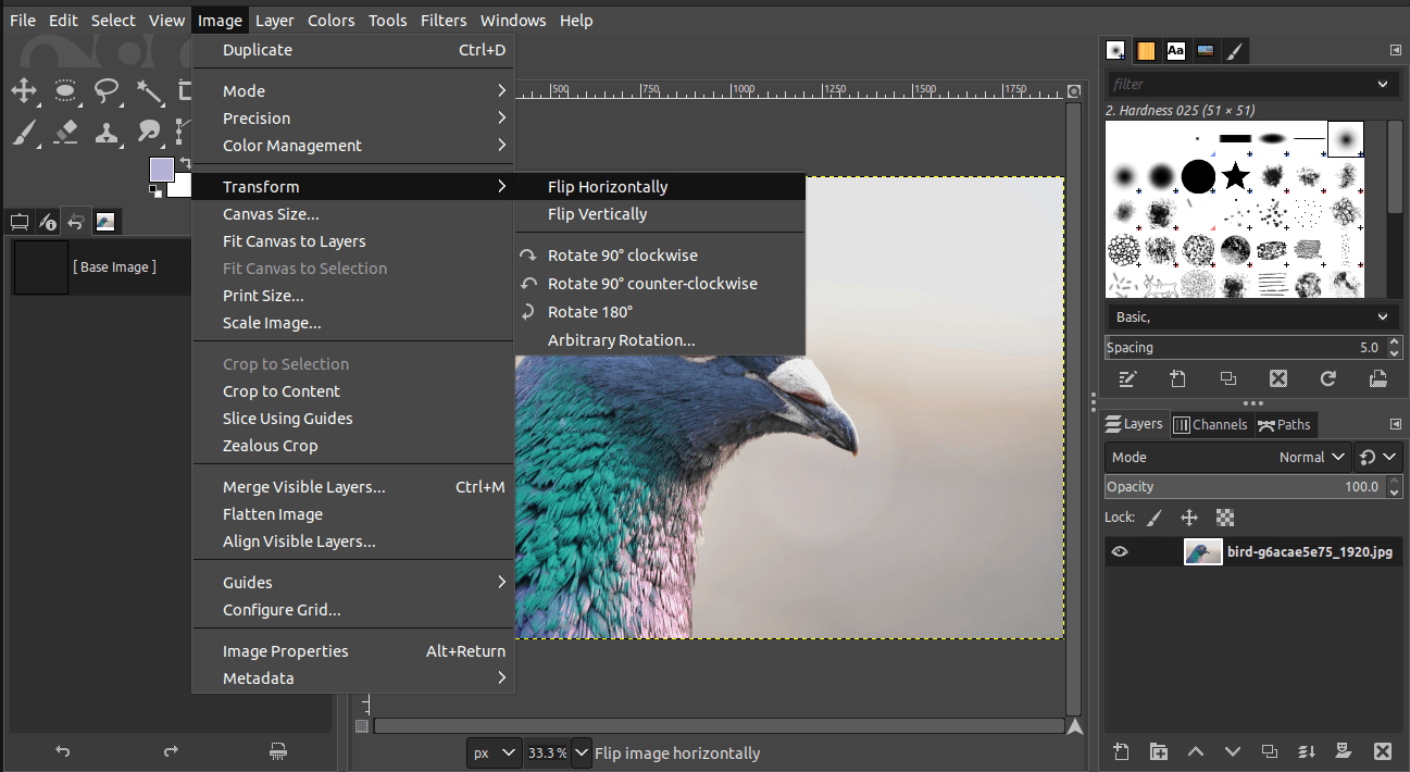 How to Rotate & Transform an Image in GIMP | Complete Guide - Edits 101