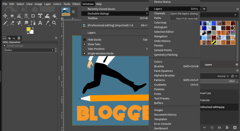 How to Select Multiple Layers in GIMP - Edits 101