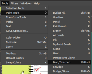 Blur, Sharpen, Dodge, Burn & Smudge Tools In GIMP | Complete Tutorial ...