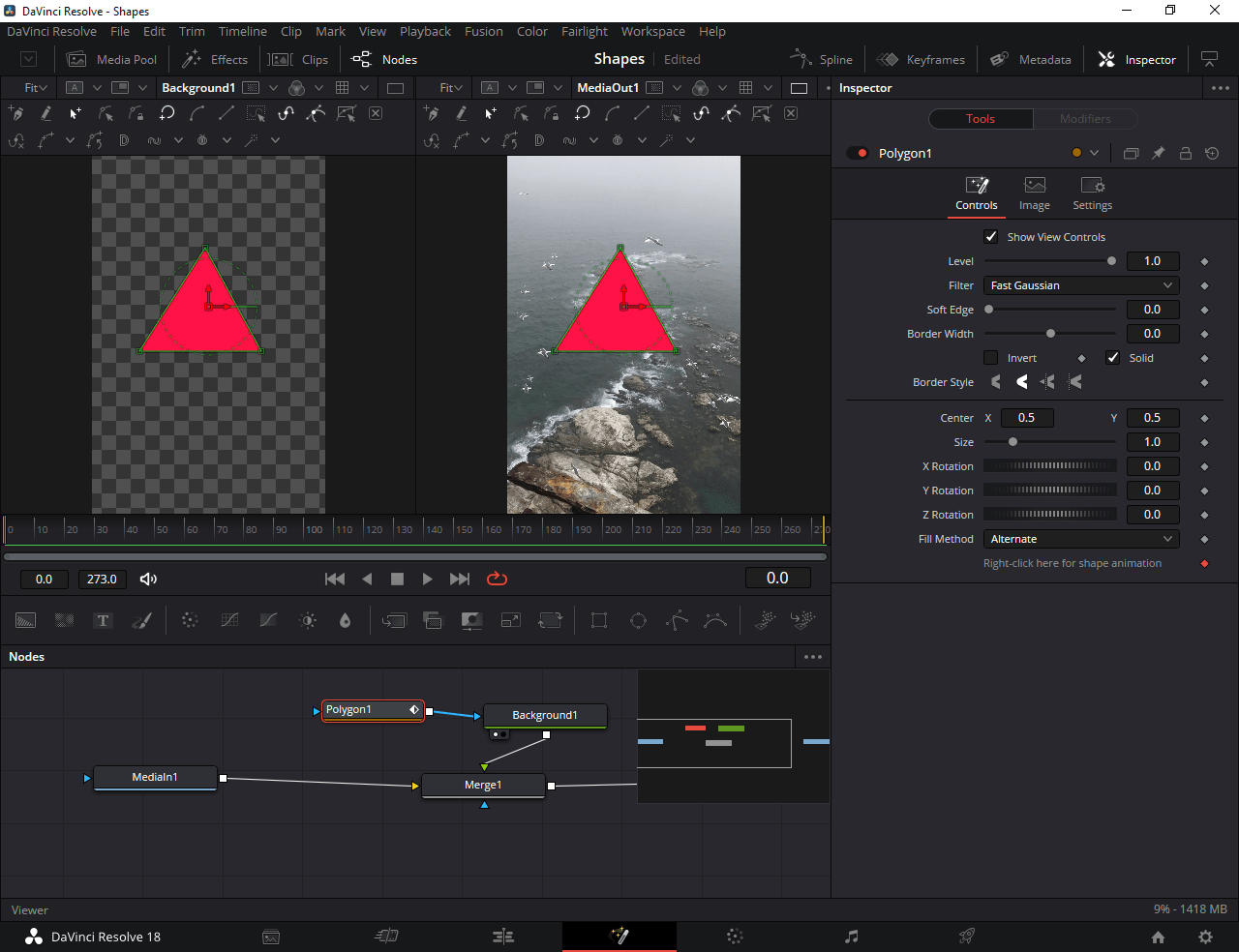 Creating Shapes in DaVinci Resolve 18 (Easy Tutorial) - Edits 101