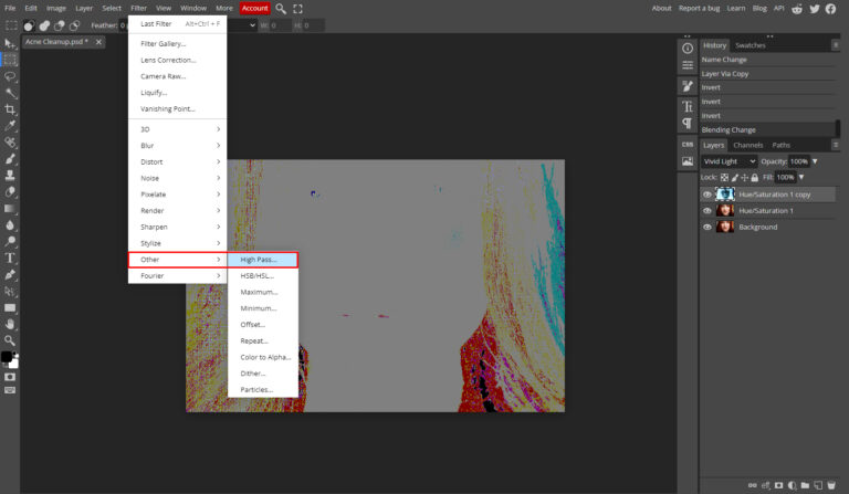 How to Smooth Skin in Photopea | A Step-by-Step Tutorial - Edits 101