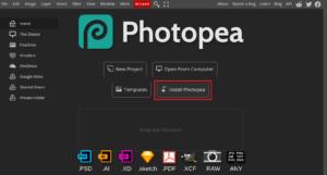 How To Install Photopea | Super Easy Guide (Desktop & Mobile) | Edits 101