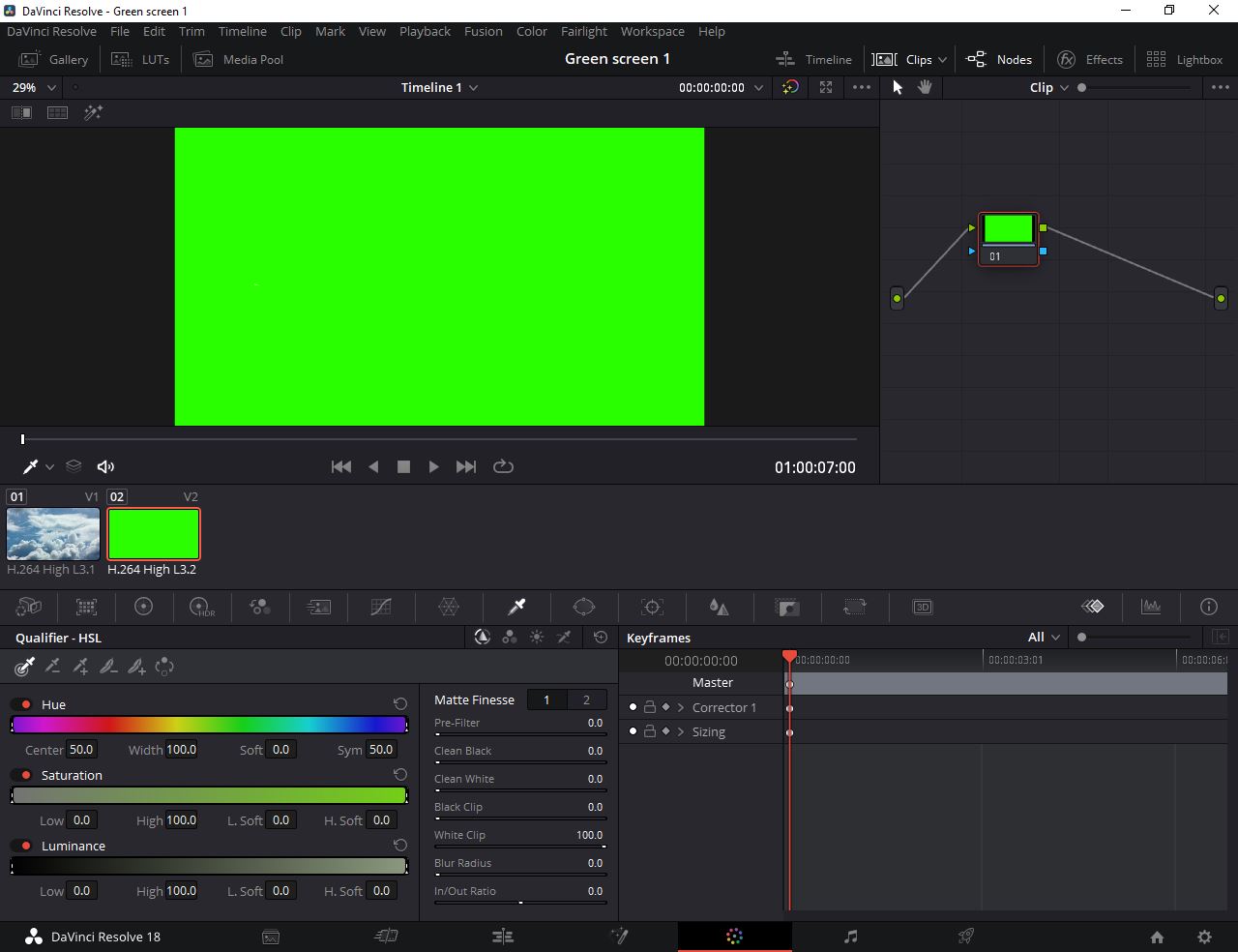 How To Remove A Green Screen In DaVinci Resolve 18 | A Step-by-Step ...